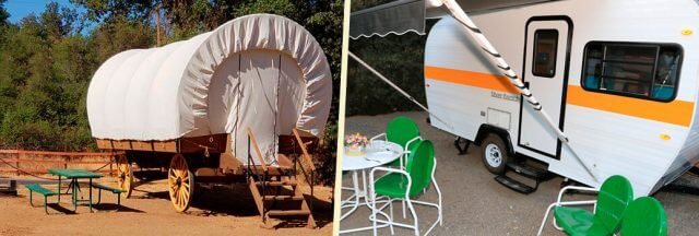 Yosemite National Park CampGround - Cabins - RV Sites