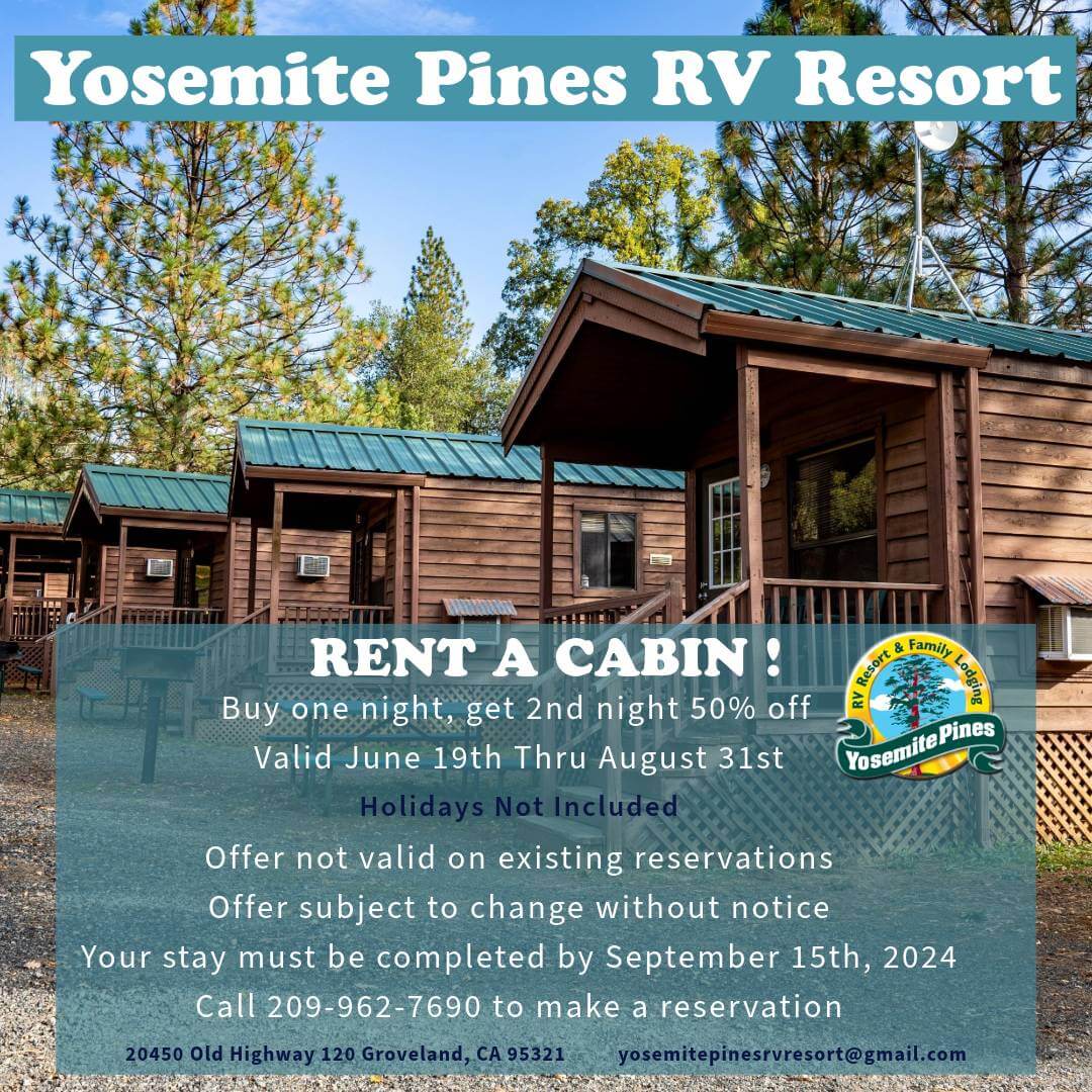 Yosemite Cabin Rentals | RV Camping | Camping Specials